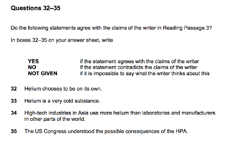 Cách làm dạng bài True/ False/ Not given trong IELTS Reading - Học ...